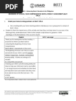 Multi-Factored Assessment Tool (Mfat) Administration Handbook | PDF ...