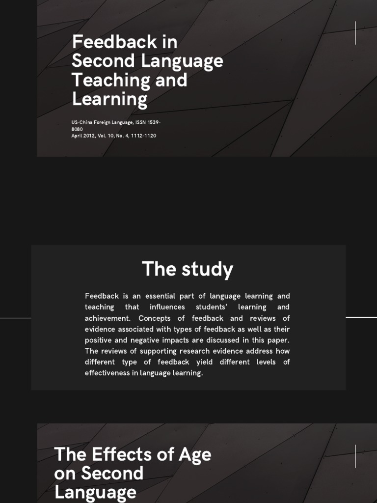 Issues and Controversies of English Language As A Second Language | PDF ...