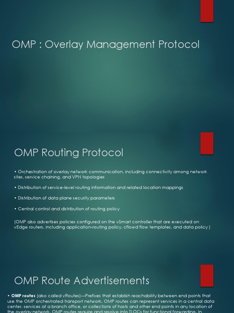 Omp Tloc Notes | PDF | Computer Network | Routing