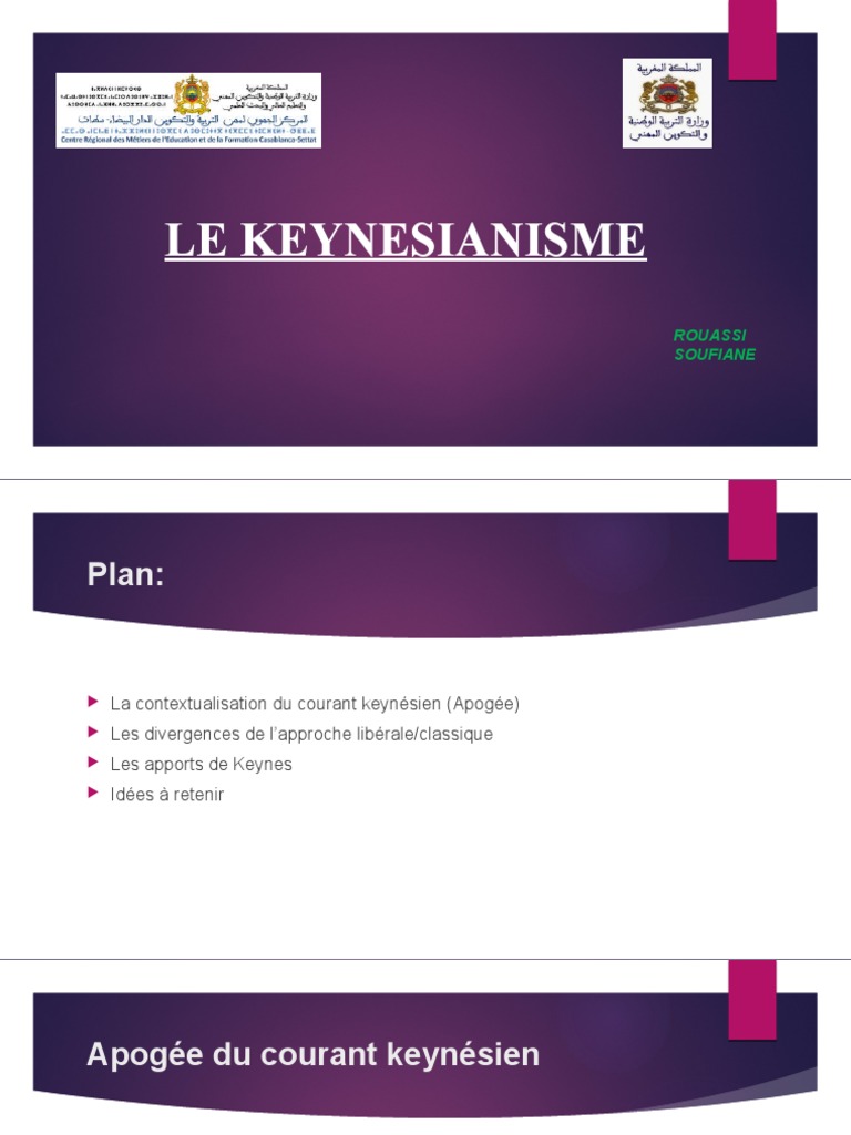 Keynes | PDF | Investir | Effet multiplicateur