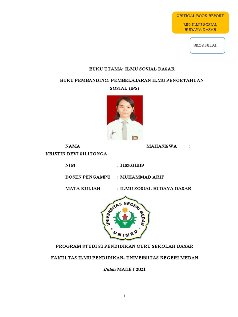 Kristin Devi Silitonga - CBR - ISBD | PDF