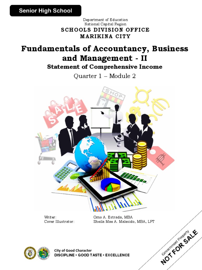 Shs Abm Gr12 Fabm2 q1 m2 Statement-Of-comprehensive-Income | PDF ...