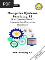 Quarter 1 Week 1 Module 1: Computer System Servicing G-11 | PDF ...