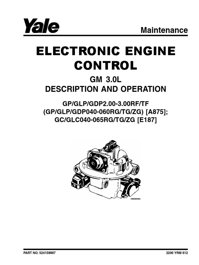 Control Electronico Del Motor GM 2 | PDF | Throttle | Ignition System