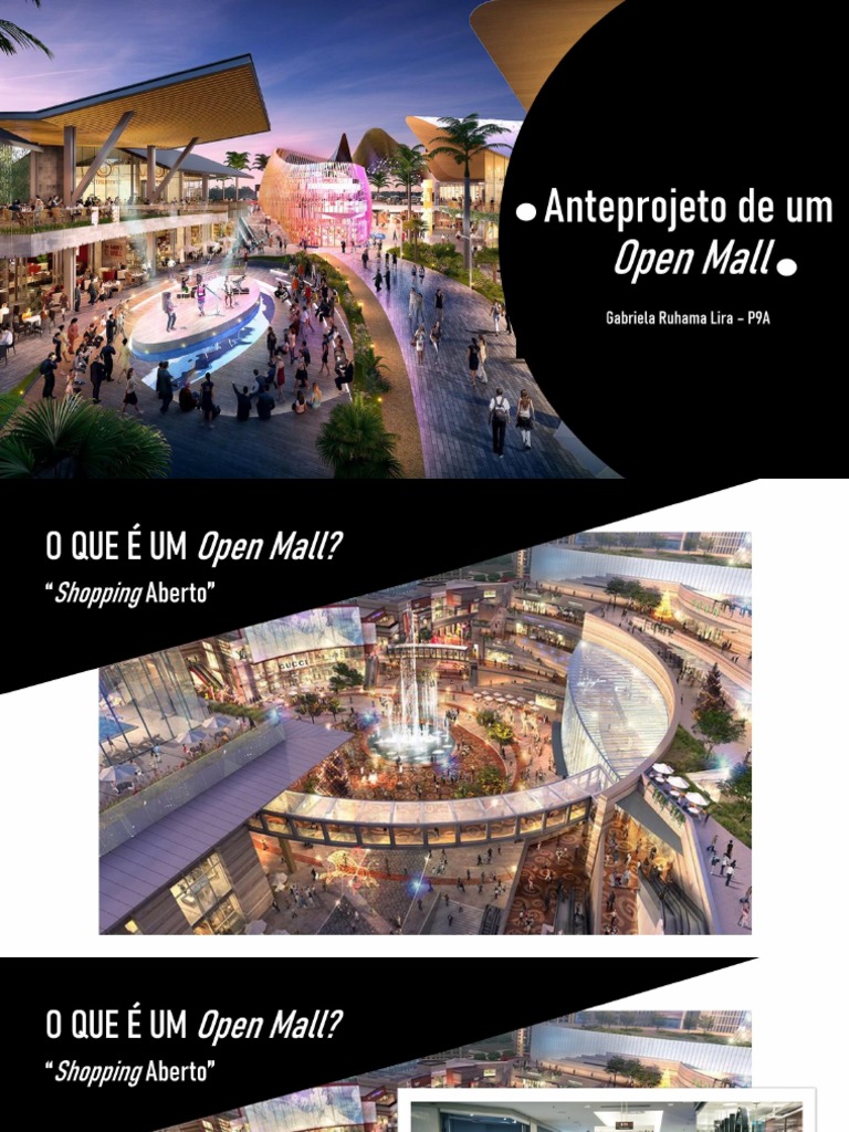 Open Mall conceito e objetivos | PDF
