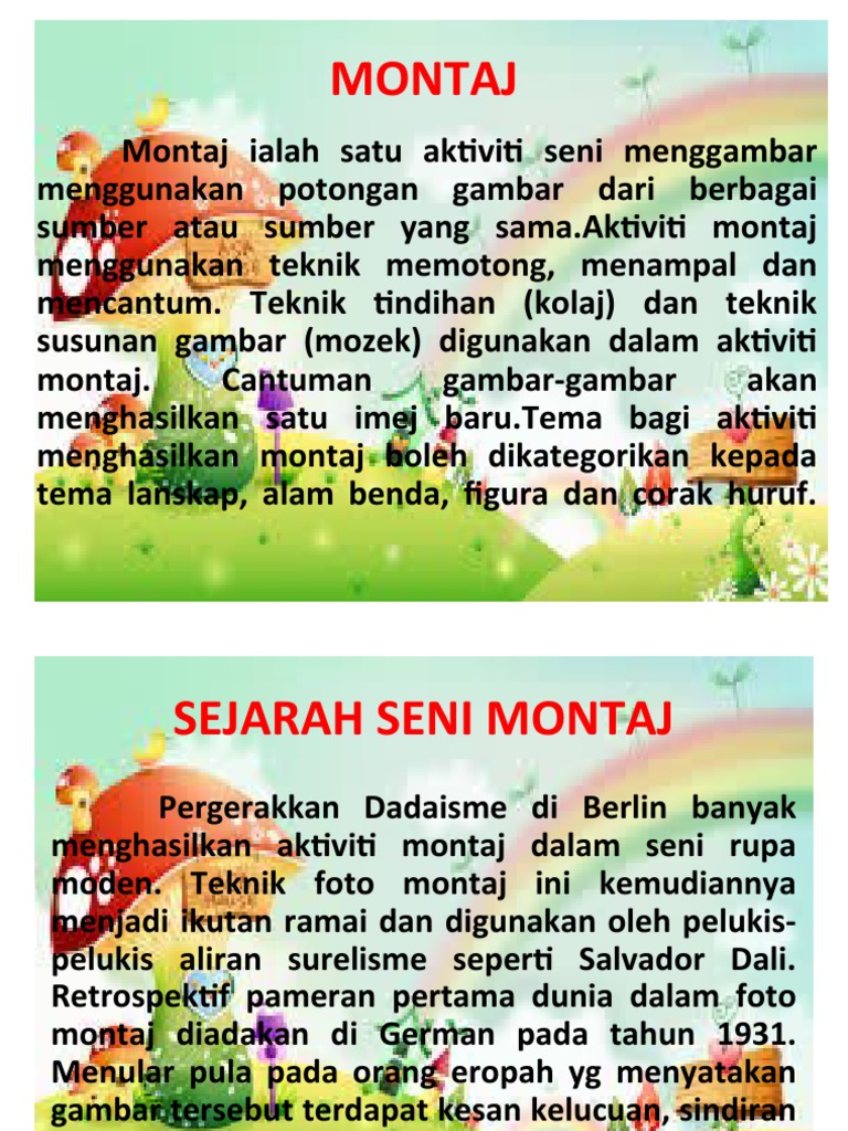 MONTAJ | PDF