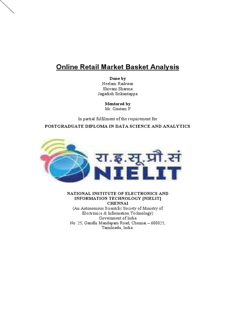 Online Retail Market Basket Analysis | PDF | Computing | Business