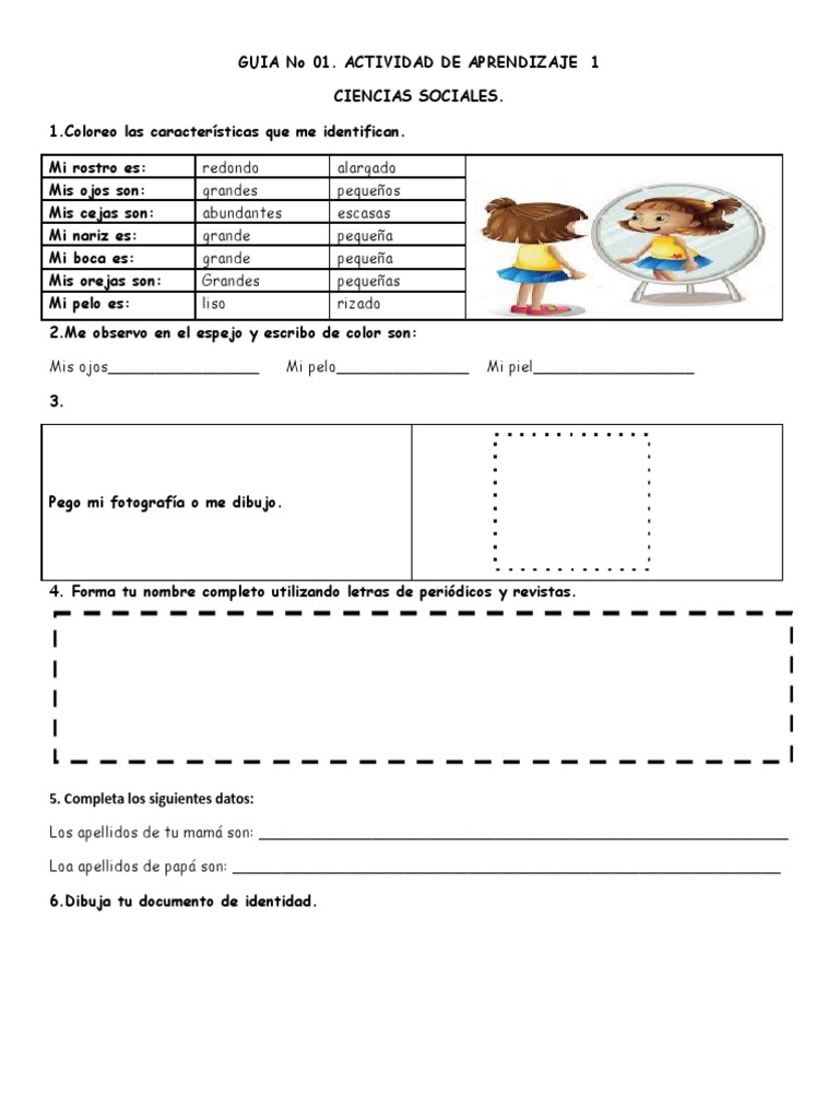 2.GUIA No 01 Actividad 01 de Ciencias Siales | PDF | Crecimiento ...