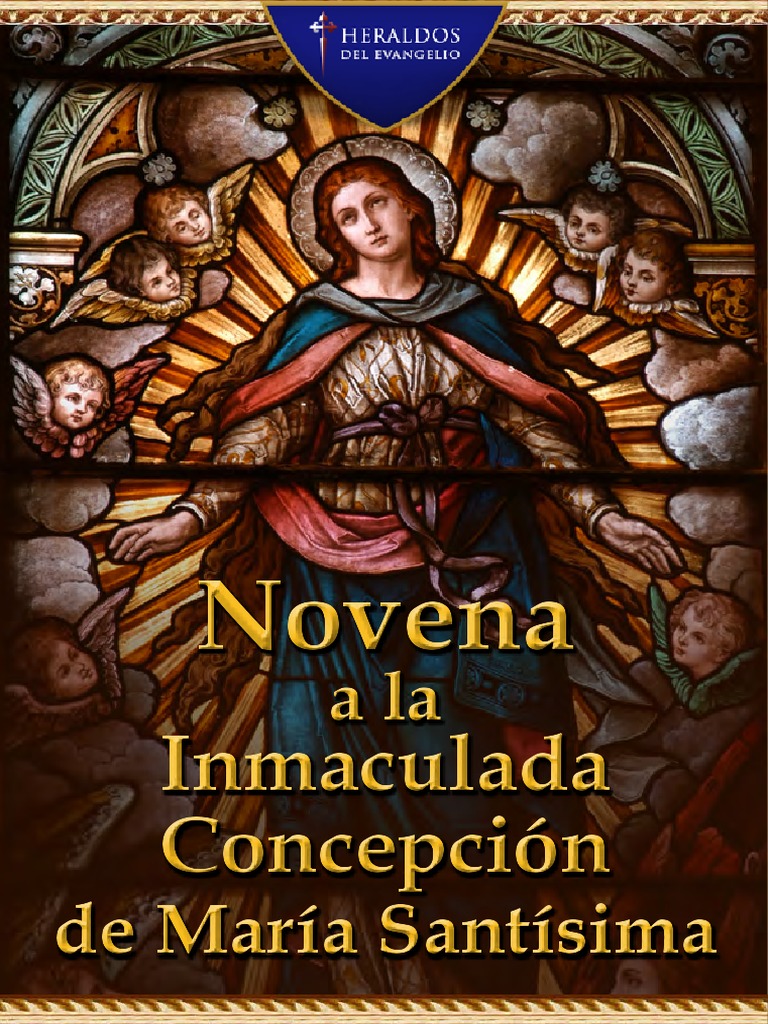 Novena A La Inmaculada Concepcion | PDF | María, madre de Jesús | Oración
