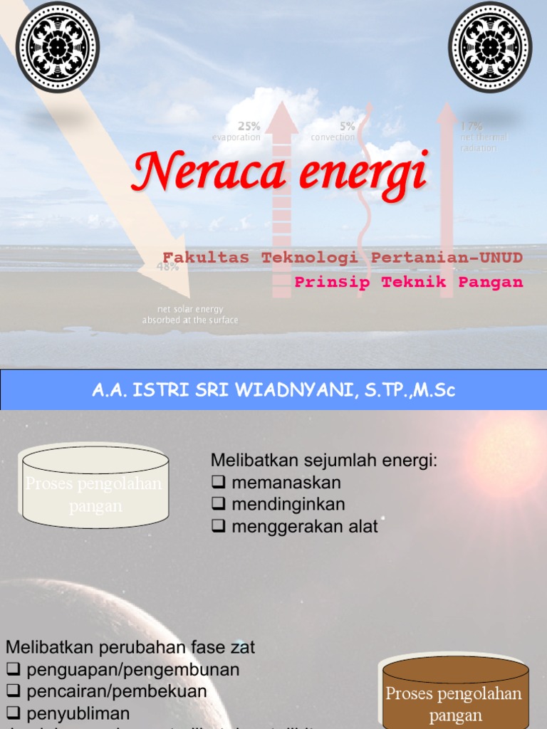 Neraca Energi | PDF