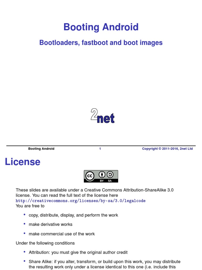 Booting Android: Bootloaders, Fastboot and Boot Images | PDF | Booting | Flash Memory