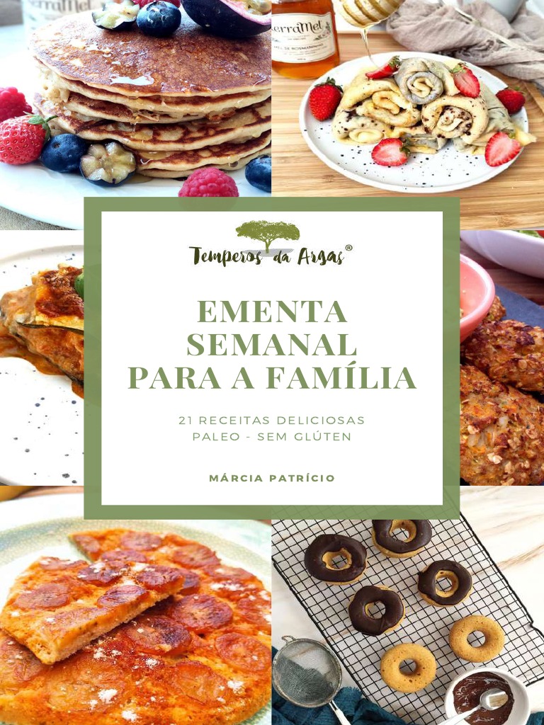 Ebook Ementa Semanal - Compressed | PDF | Pães | Chocolate