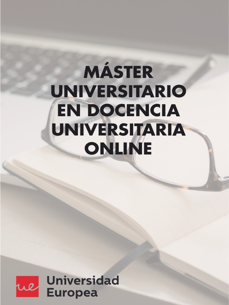 Master Universitario Docencia Universitaria Online | PDF | Maestros ...