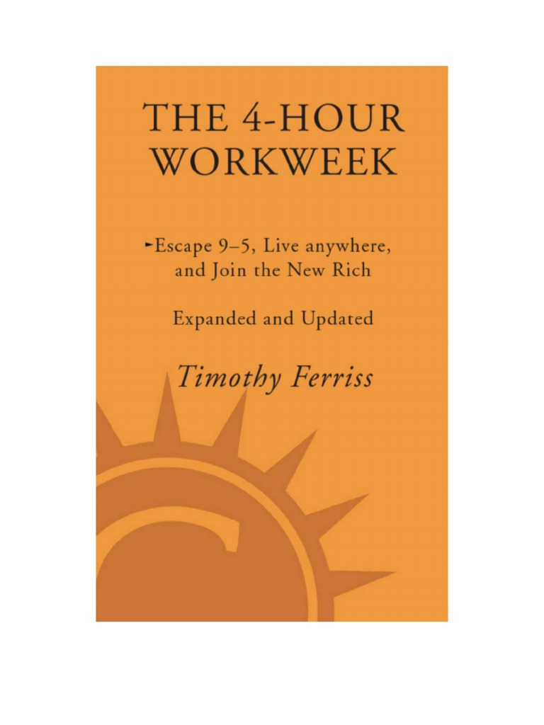 Timothy Ferriss - The 4-Hour Workweek (EnglishOnlineClub - Com) | PDF