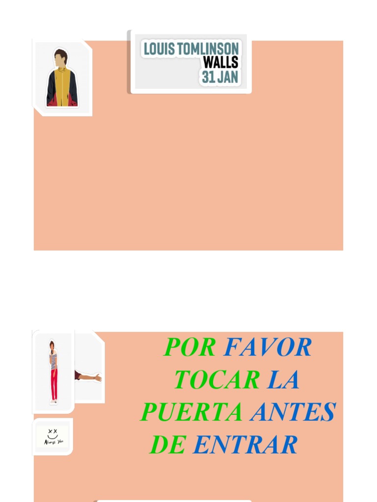 Por Favor Tocar La Puerta Antes de Entrar | PDF