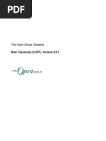 ORX Reference Taxonomy Summary Report | PDF | Risk | Fraud