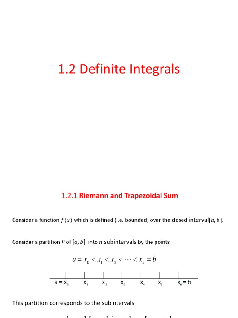Integration-3 - T | PDF | Integral | Interval (Mathematics)
