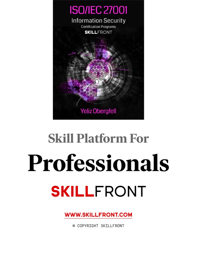 016 SkillFront ISO IEC 27001 Information Security | PDF | Information ...
