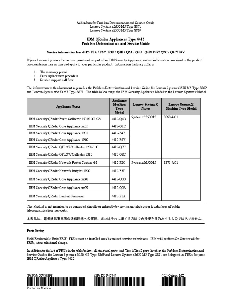 QRadar Prob Deter Guide | PDF | Electrical Connector | Booting