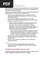 DATA CENTER - Commissioning Checklist | PDF | Computing