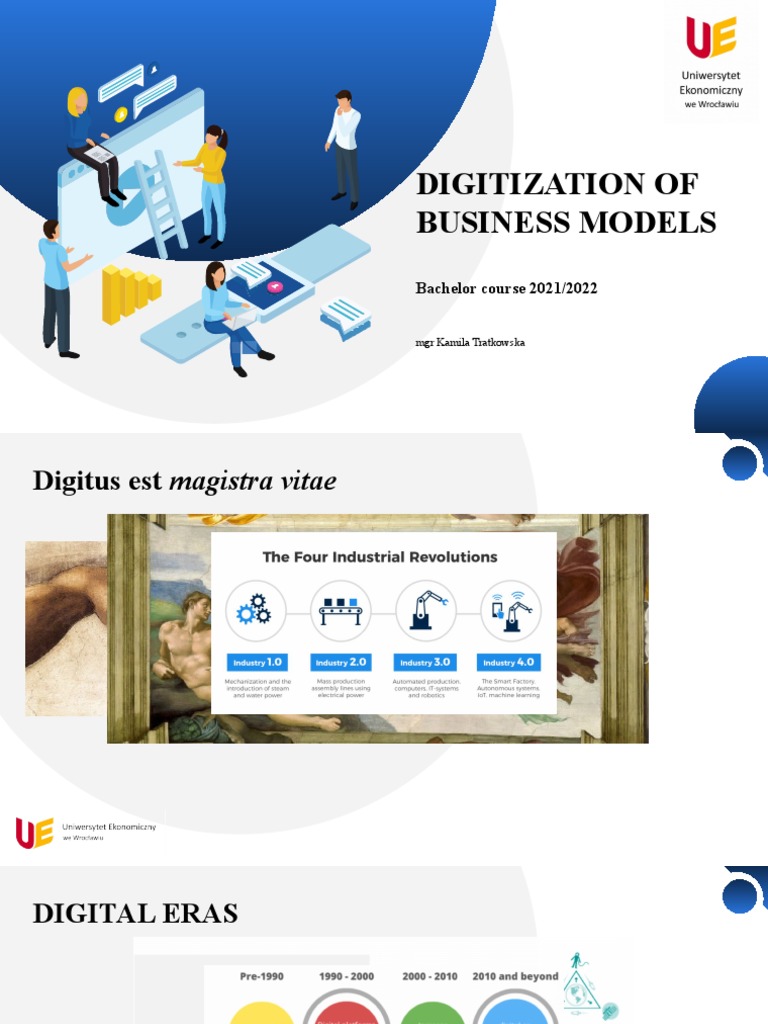 Digitization of Business Models: Bachelor Course 2021/2022 | PDF ...