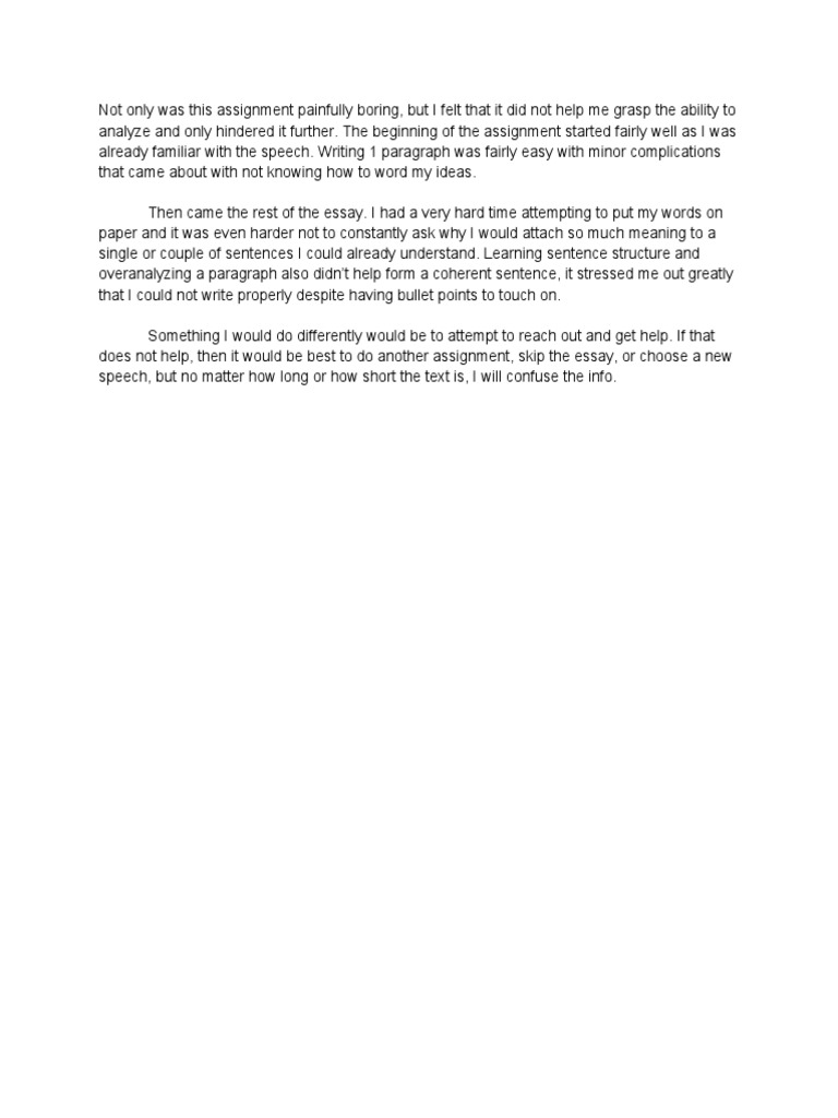 Rhetorical Analysis Reflection | PDF