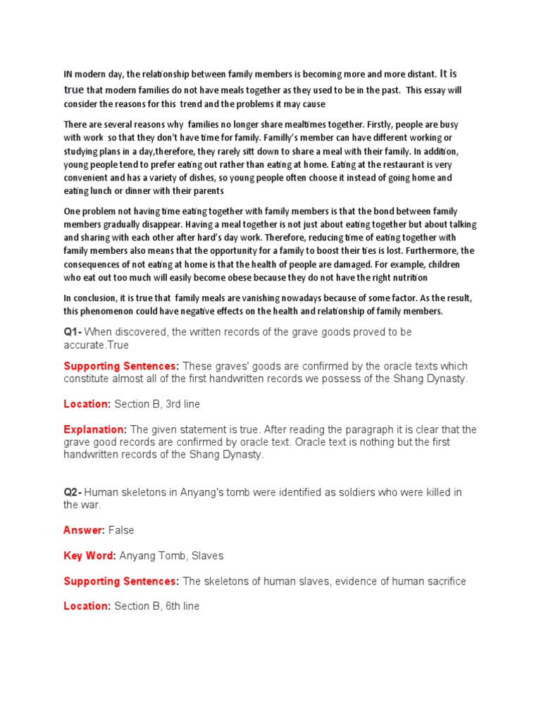 It Is True: Accurate - True Constitute Almost All of The First ...