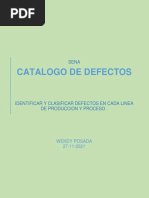 Catalogo Defectos | PDF | Textiles | Materiales