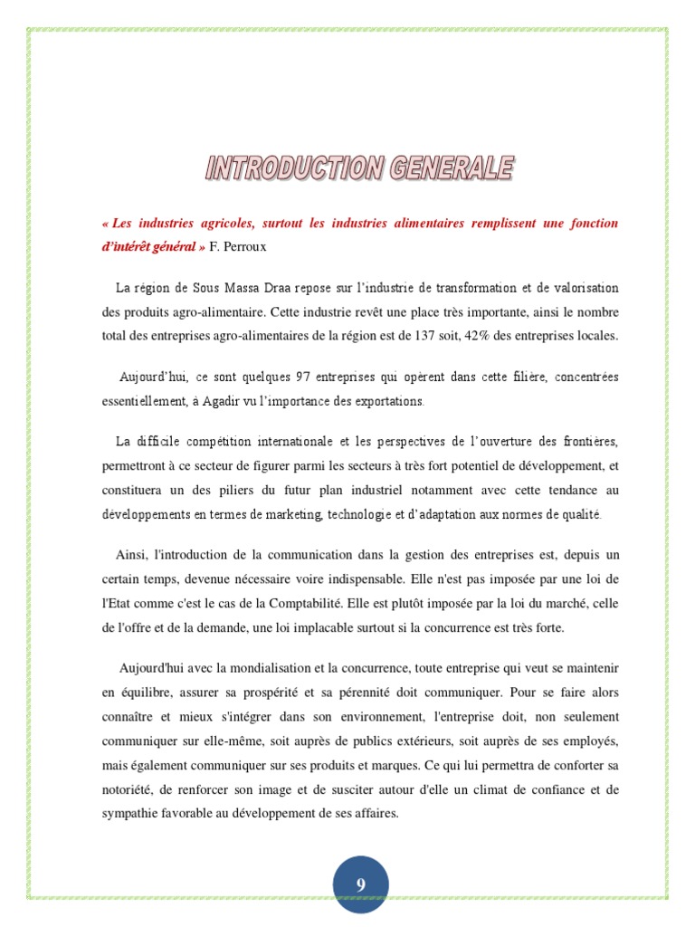 Rapport PFE | PDF | Marque | la perception