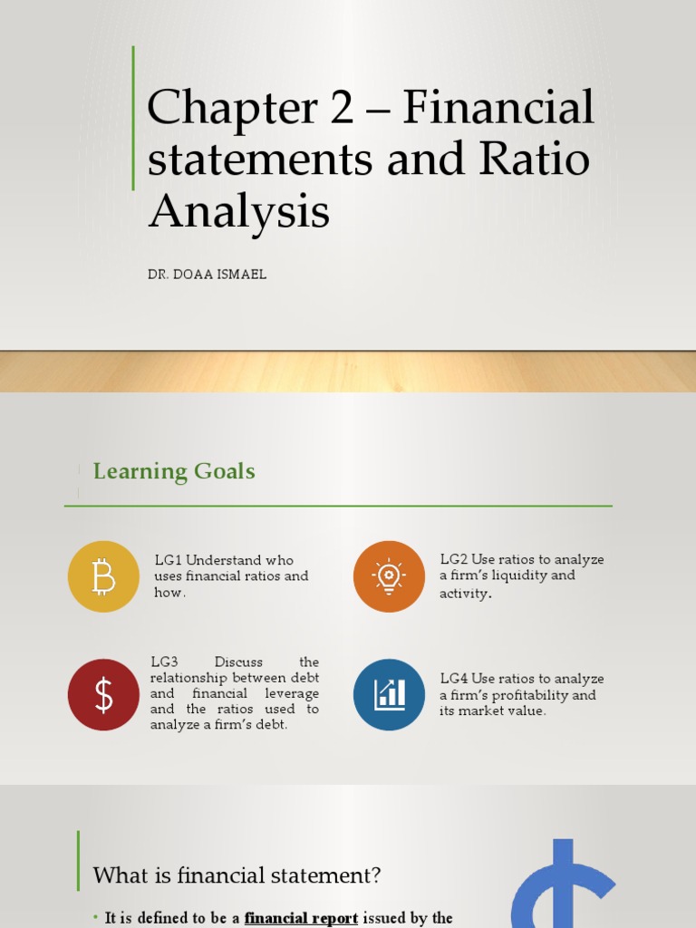 Chapter 2 Part 1 - Ratio Analysis | PDF | Financial Ratio | Equity ...