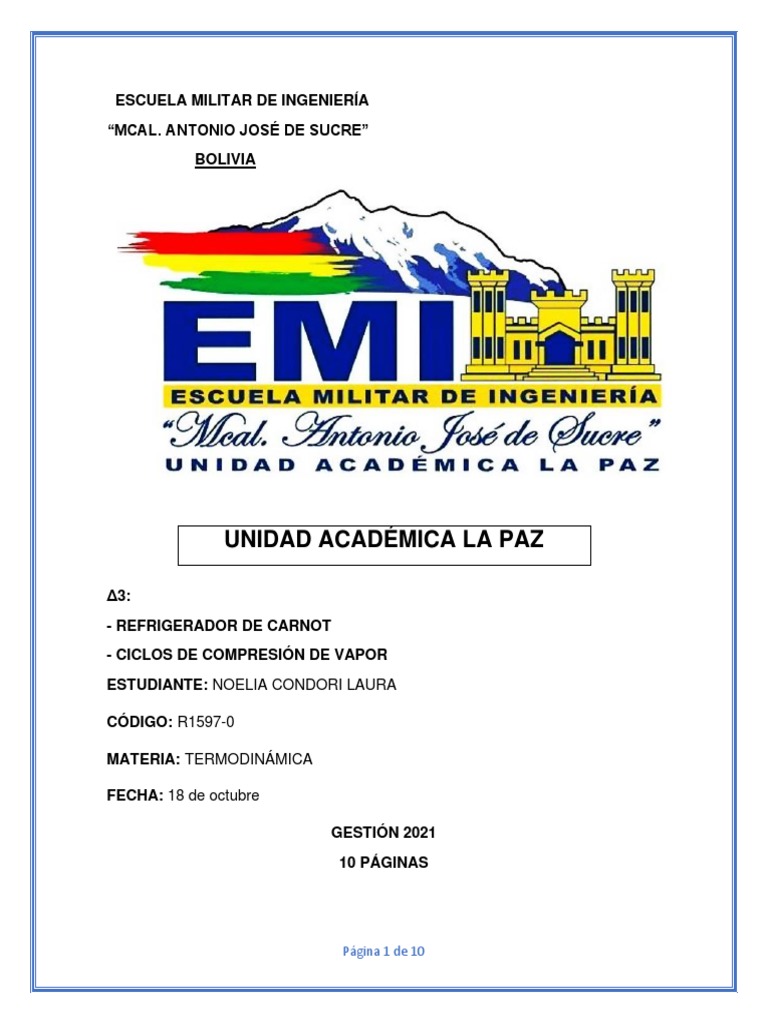Condori Laura Noelia T3 3parcial | PDF | Energía solar | Refrigeración
