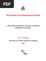 Fitness Gym Management System Project Presentation | PDF | Use Case ...