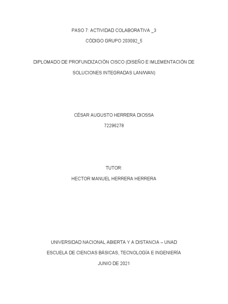 Configuración Básica de Switch Cisco | PDF | Conmutador de red | Dirección IP