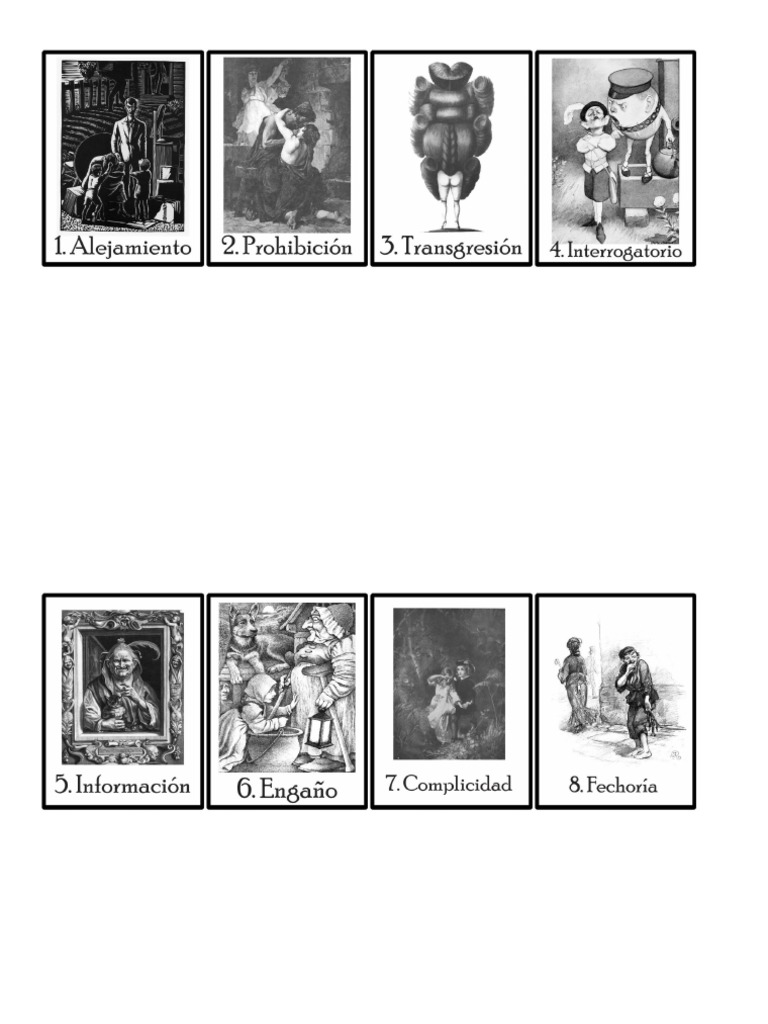 Propp - Juego de Cartas | PDF