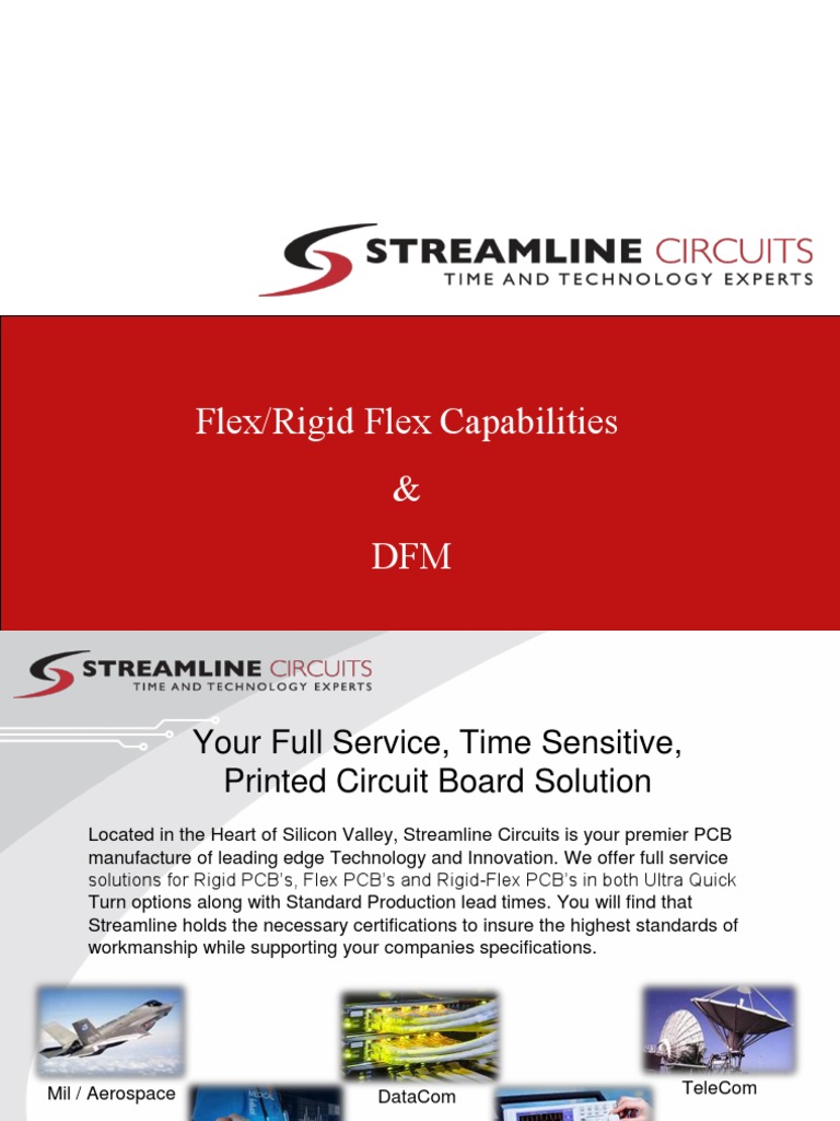 Flex/Rigid Flex Capabilities & DFM | PDF | Printed Circuit Board ...
