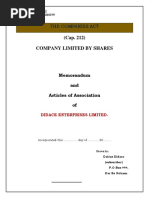 SACCO Constitution New | PDF