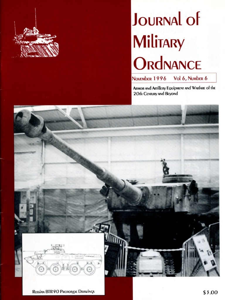 Journal of Military Ordnance Nov1996 | PDF