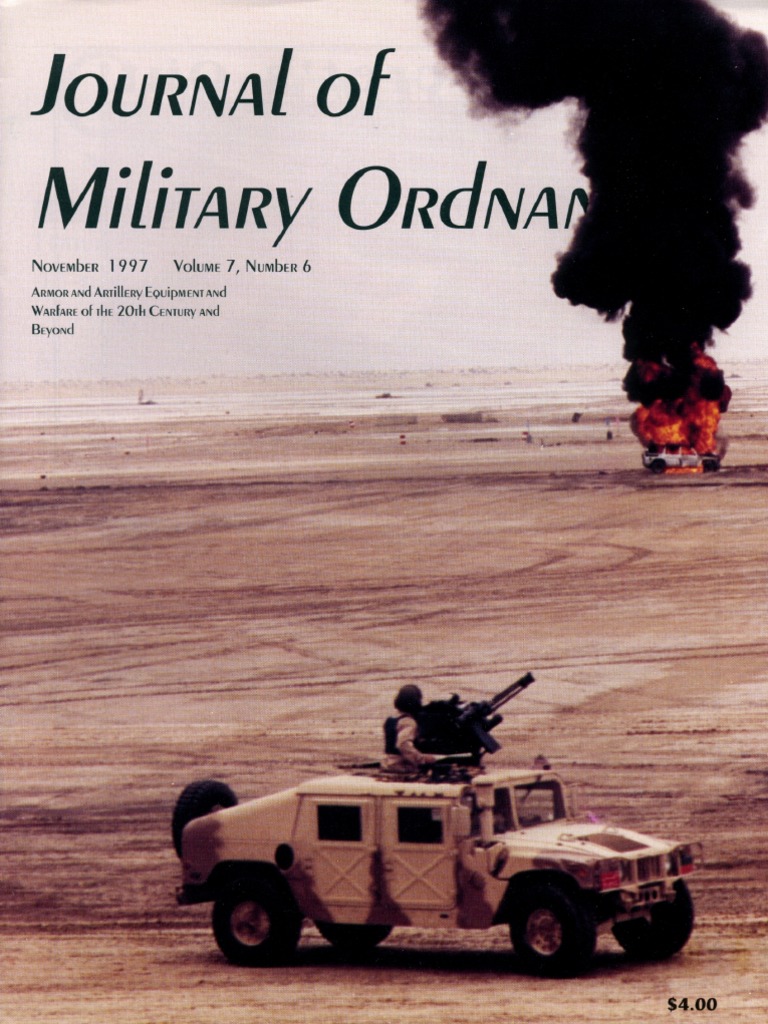 Journal of Military Ordnance Nov1997 | PDF