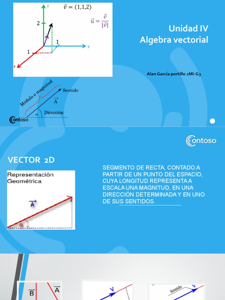 Algebra Vectorial | PDF | Vector Euclidiano | Escalar (Matemáticas)