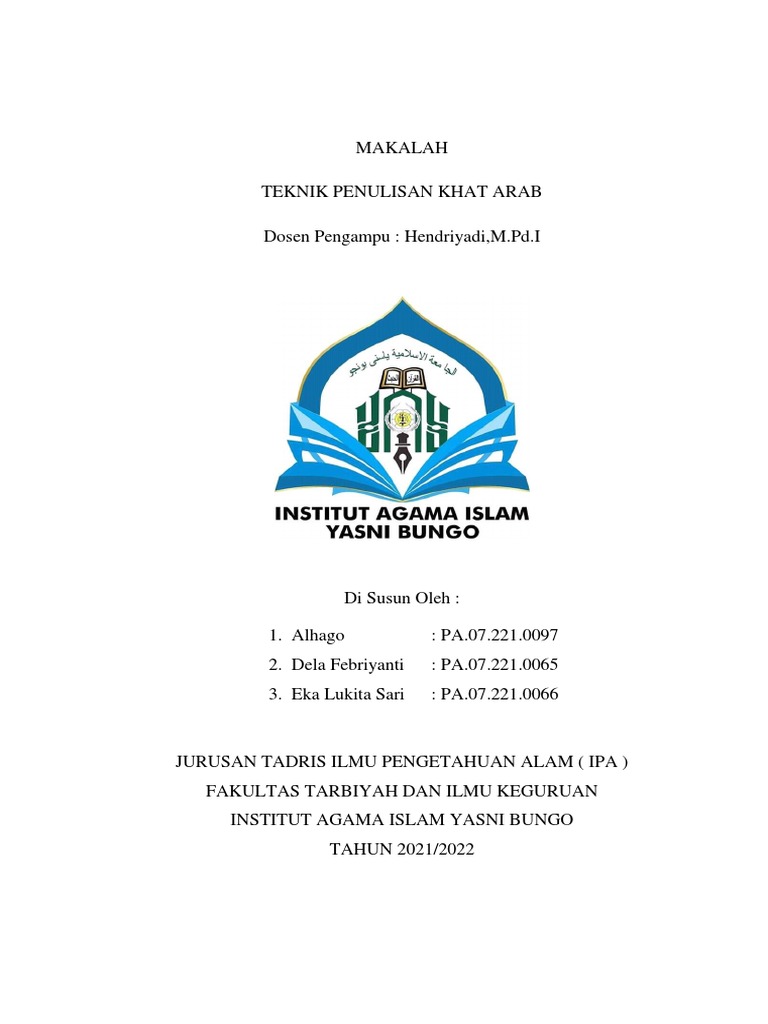 Makalah Khat Imla' | PDF