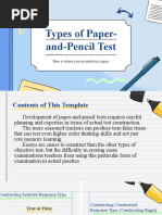 Guidelines For Writing Matching Type Test Items PDF | PDF ...