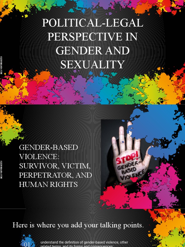 Political-Legal Perspective in Gender and Sexuality | PDF | Domestic ...