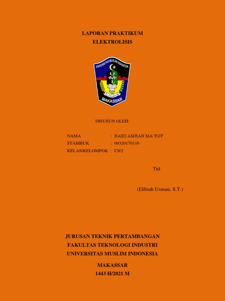 Elektrolisis Larutan KI dan FeCl3 | PDF | Sains & Matematika