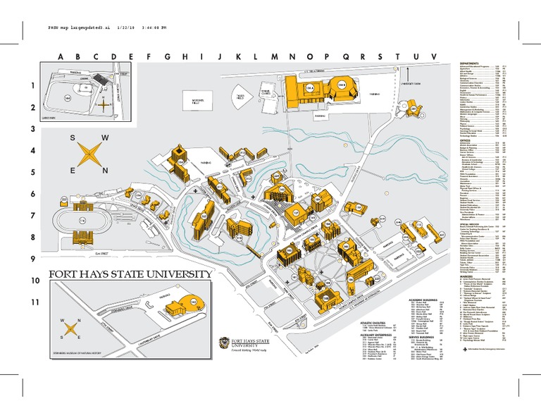 FHSU Map | PDF | Psychological Concepts | Academia