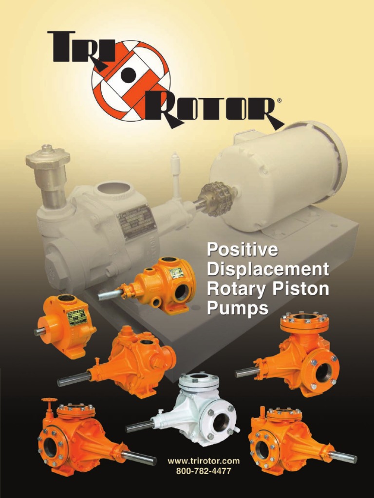 Composition of Tri-Rotor Pumps According To Fit | PDF | Pump | Piston