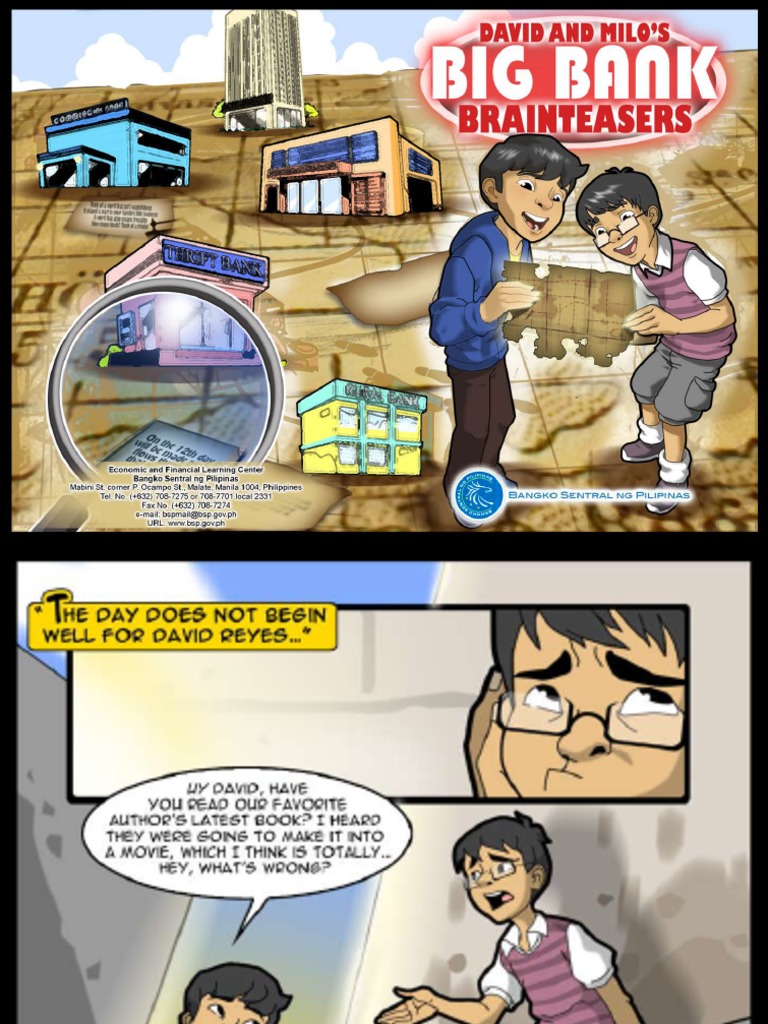 Big Bank Brain Teaser Comics - BSP | PDF