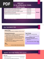 Understanding the PEDro Scale Criteria | PDF | Randomized Controlled ...