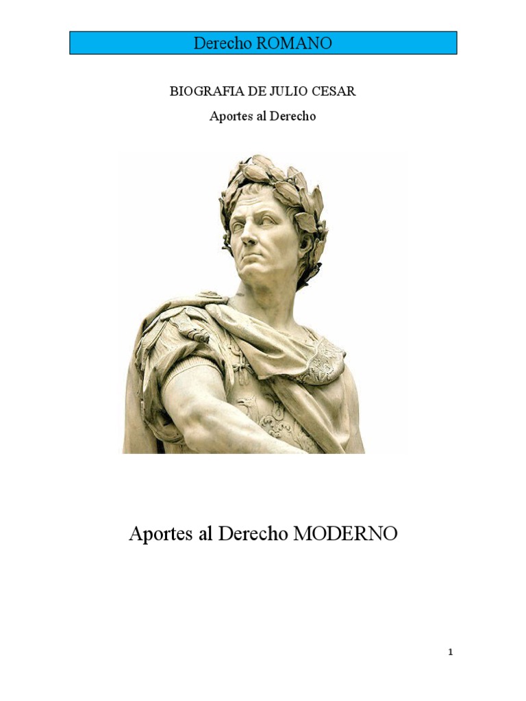 Julio César: Vida y Legado Jurídico | PDF | Julio César | Calendario