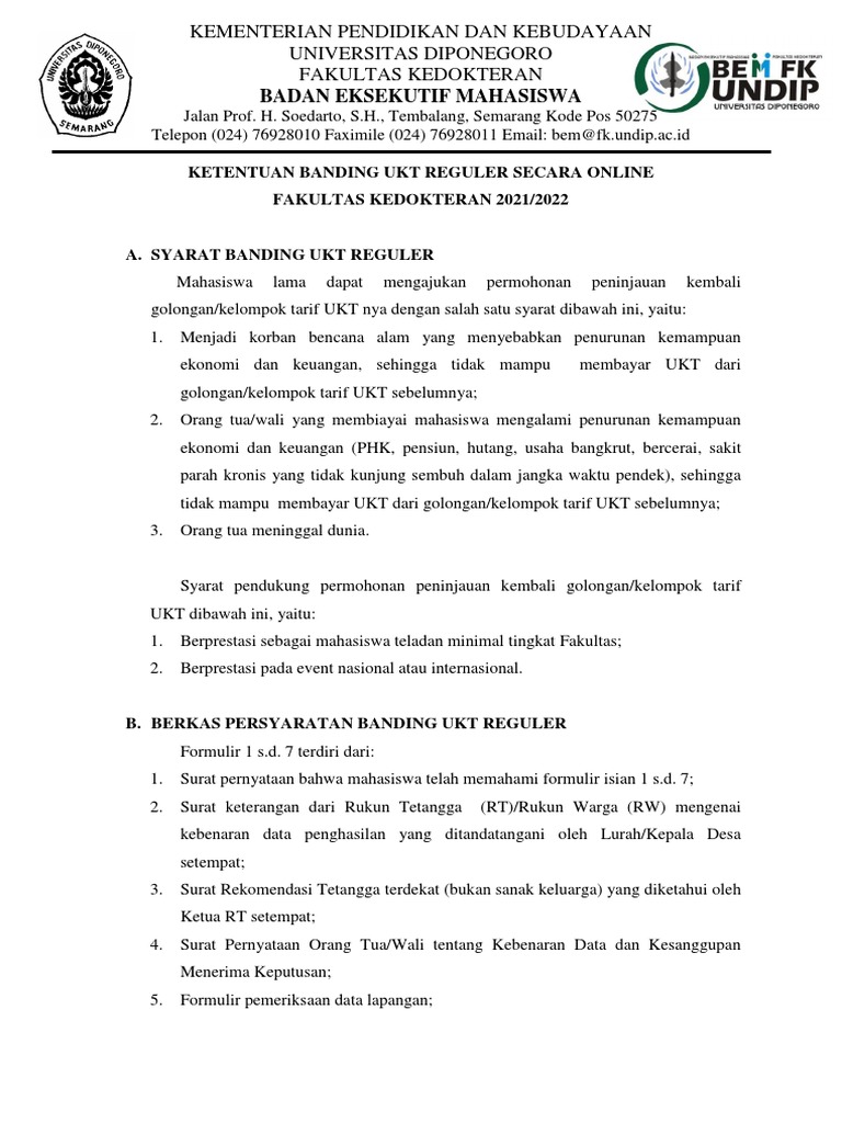 Ketentuan Banding Ukt | PDF | Hukum