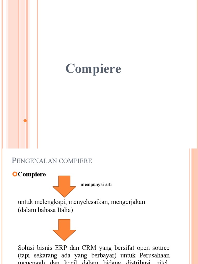Compiere | PDF